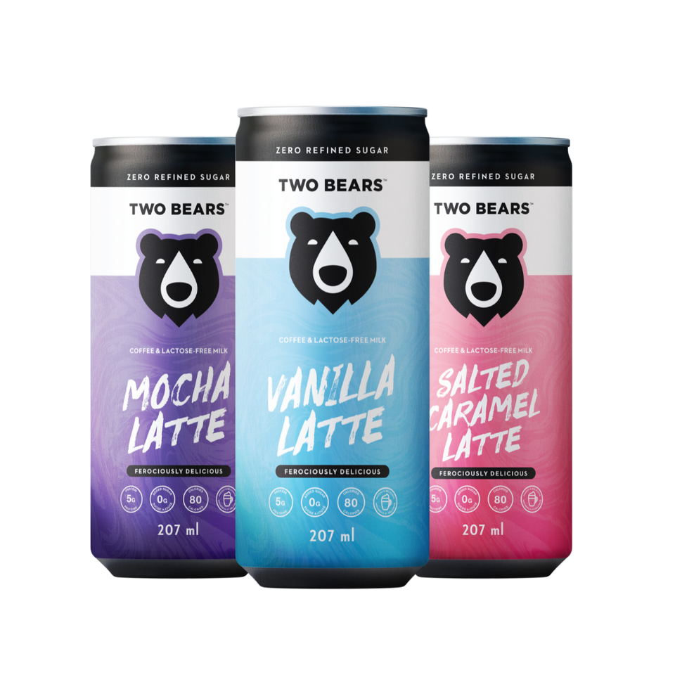 Two Bears – Coffee, Lattes, Oat Milk & More. Zero Refined Sugar.