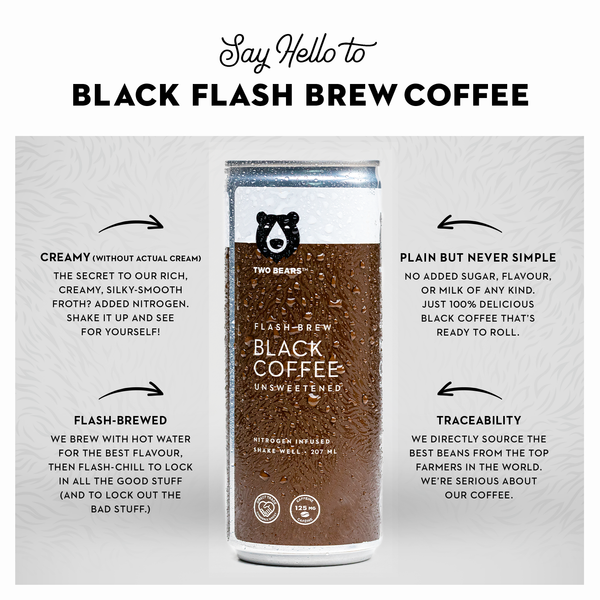 Black Flash Brew Coffee | Two Bears