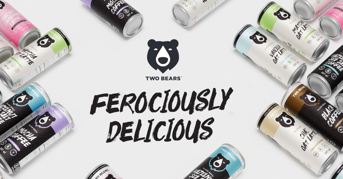Two Bears – Coffee, Lattes, Oat Milk & More. Zero Refined Sugar.