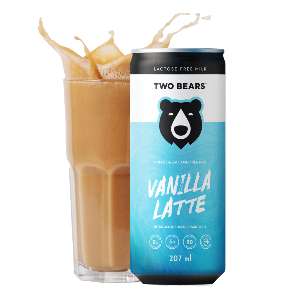 Lactose-Free Dairy Vanilla Latte | Two Bears