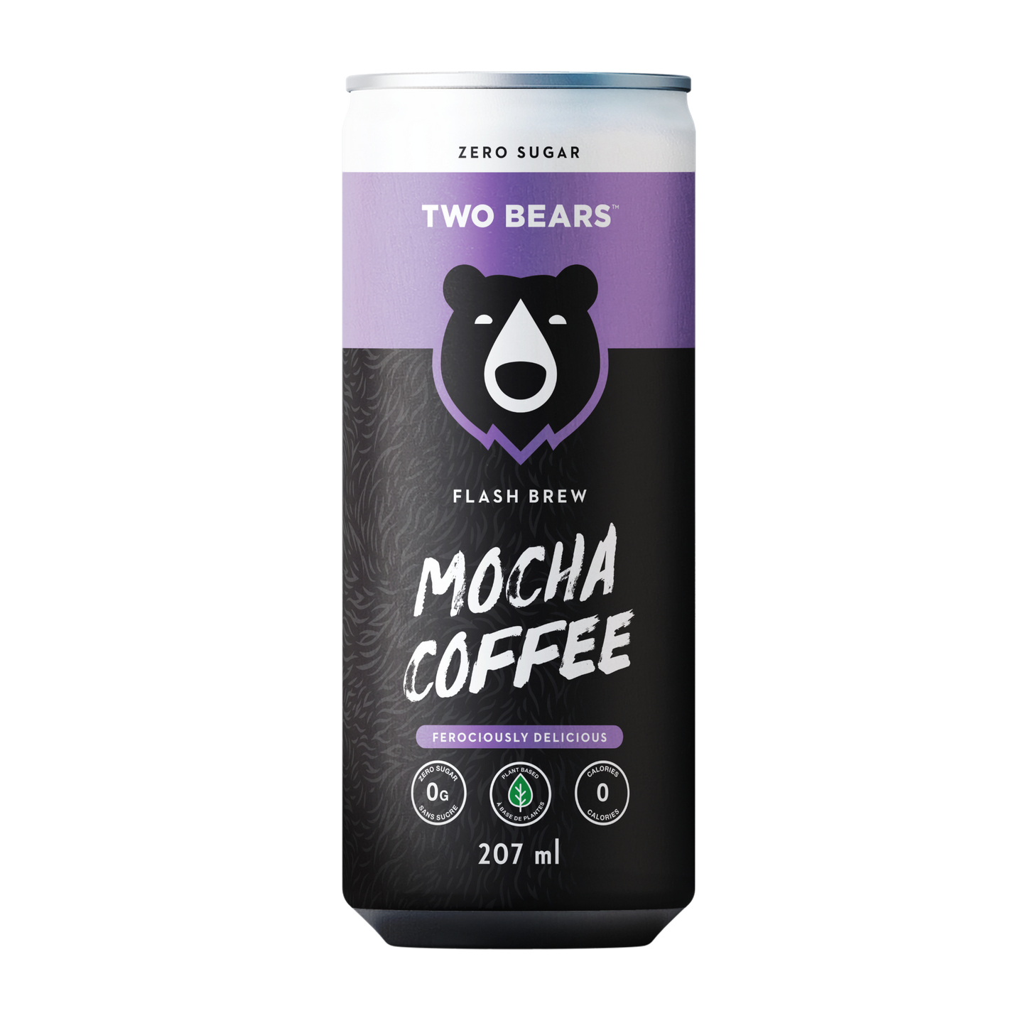 Mocha Flash Brew – Cocoa-Rich, Zero Refined Sugar | Two Bears